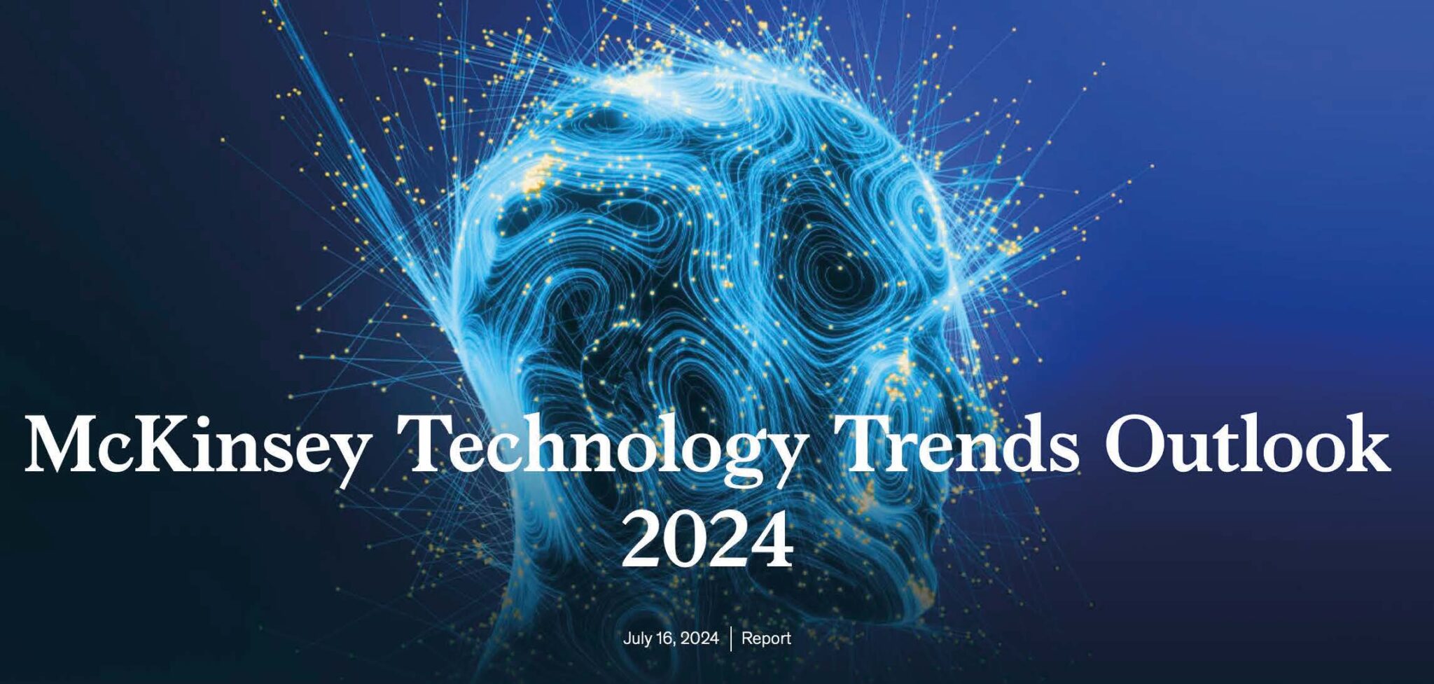 McKinsey Technology Trends Outlook 2024 - Swira