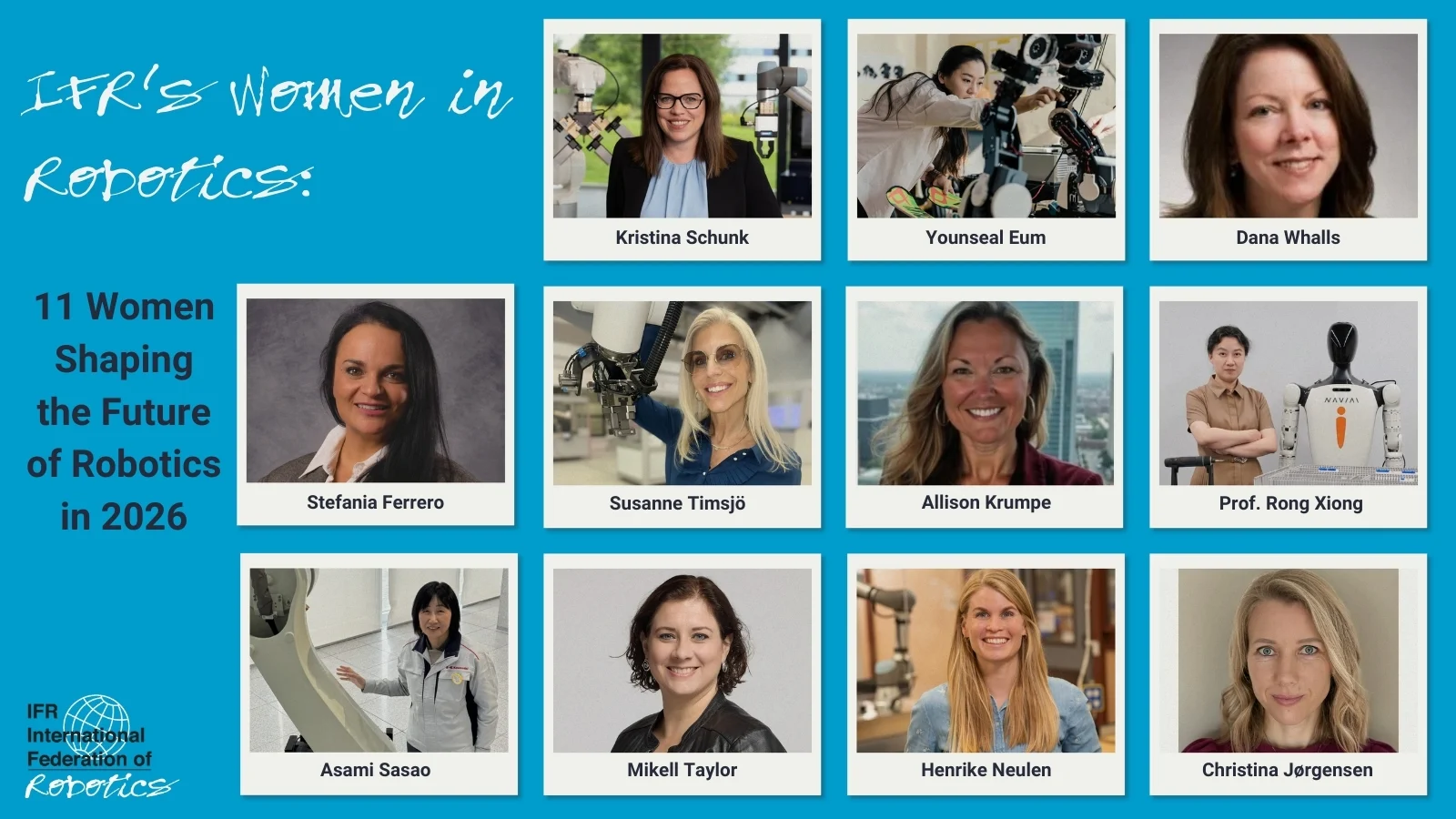 IFR’s Women in Robotics 2026 - Swira